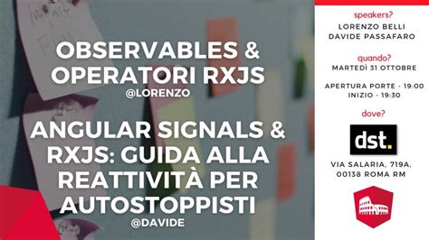 Davide Passafaro On Linkedin Angular Angularsignals Rxjs Meetup Speaker