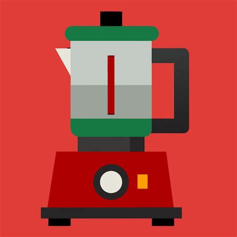 Food Processor Vector Illustration Premium Ai Generated Vector