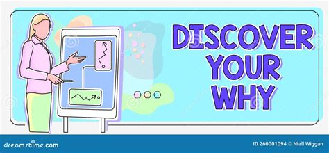 Conceptual Caption Discover Your Why Business Concept Knowing The Reason And Purpose Of One