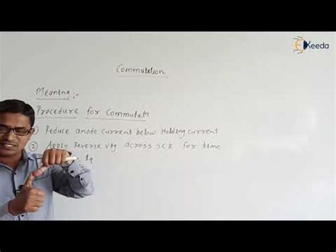 Essential Concepts Of Commutation And Its Types For GATE Power Electronics Video Lecture Power