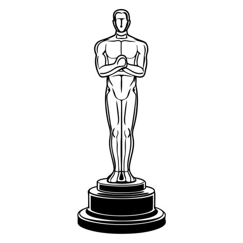 Oscars Illustration Line Art 50984601 Vector Art At Vecteezy