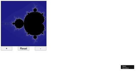 Mandelbrot Codesandbox