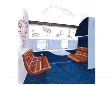 Convair 880 Interior