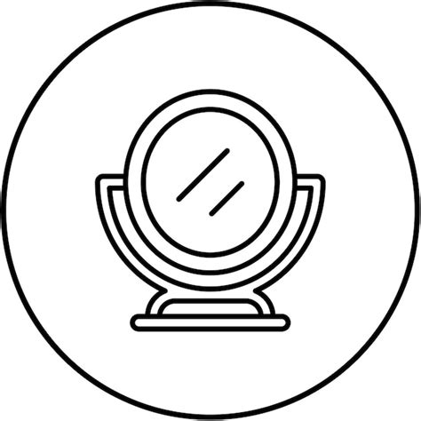 Premium Vector Mirror Icon