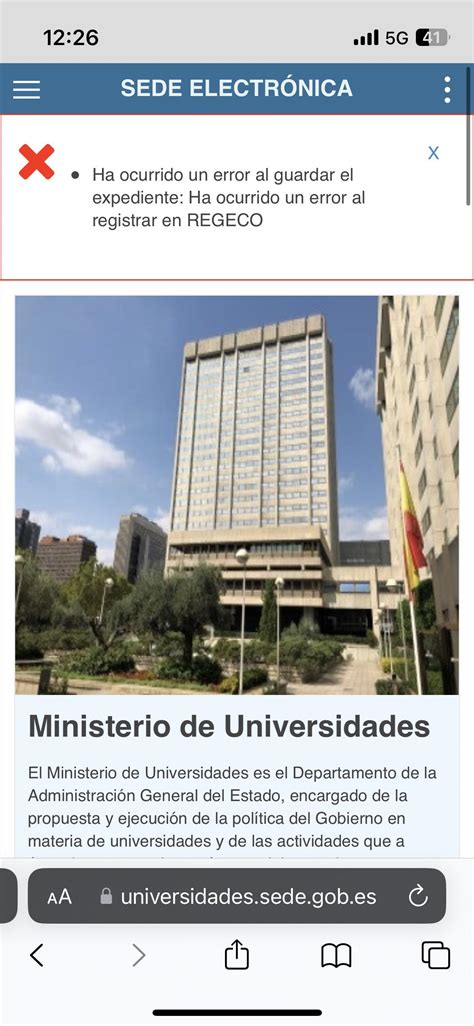 ‎ha Ocurrido Un Error Al Guardar El Expediente Ha Ocurrido Un Error Al Registrar En Regeco
