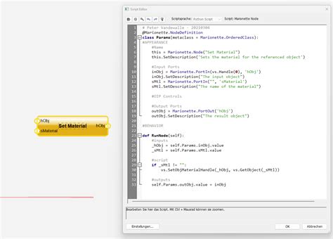 Material Node Possible Marionette Vectorworks Community Board