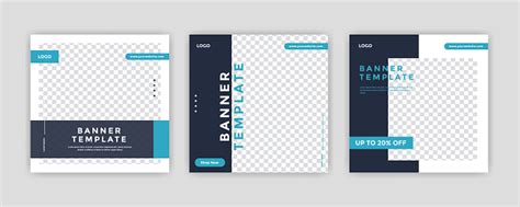 독특한 현대 편집 가능한 소셜 미디어 배너 템플릿 누구나 소셜 미디어에이 Easy Design Promotion 웹 배너를 사용할 수 있습니다 현대적인 우아한 판매 및 할인