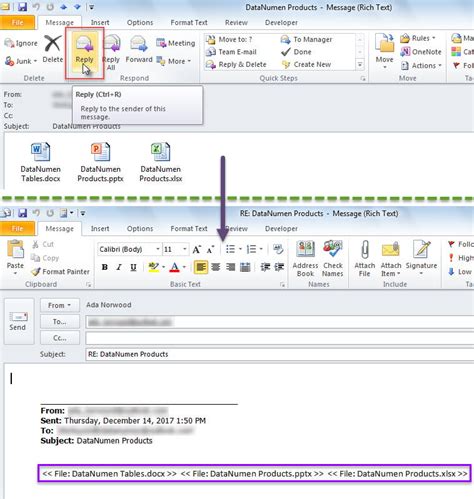 2 Quick Methods To Print The Attachment Lists Of Multiple Outlook Emails