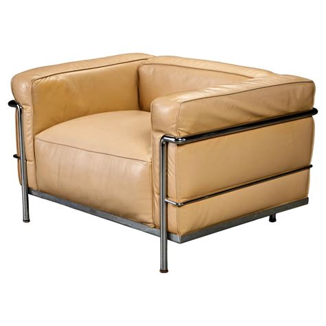 Early Production Lc3 Lounge Chairs By Le Corbusier For Cassina C