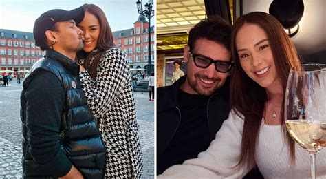 Karen Schwarz Y Ezio Oliva En Instagram Viajan A España Sin Sus Hija Y