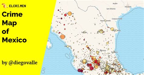 Mexico Crime Map El Crimen