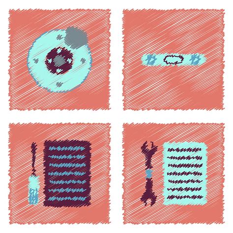 벡터 아이콘 및 자동차 서비스 도구 모음 Eps Ai Uidownload