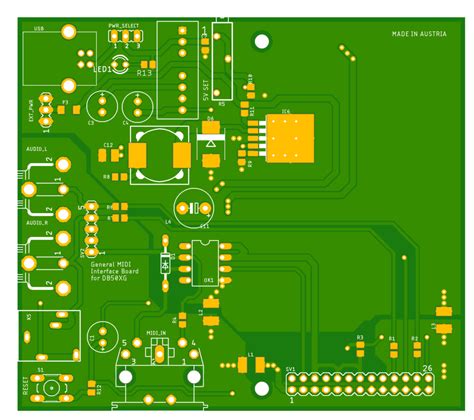 Midi Db50xg An Interface For The Daughter Board Ingmars Retroblog