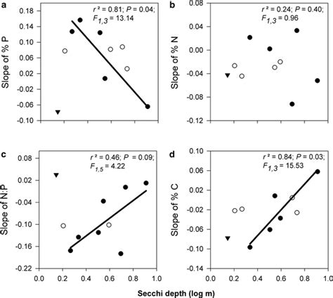 Linear Relationships Between Allometric Slopes Of Body Stoichiometry