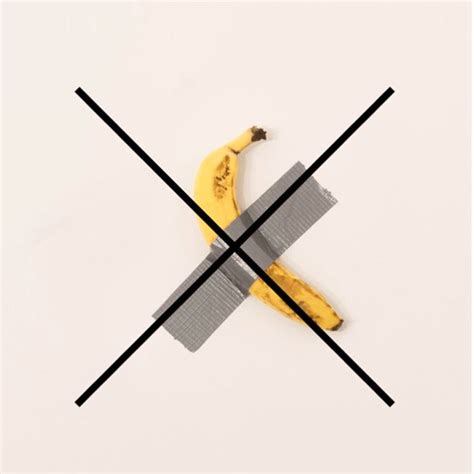 Maurizio Cattelans 120000 Banana Removed From Display Banana Art Art Basel Foster Partners