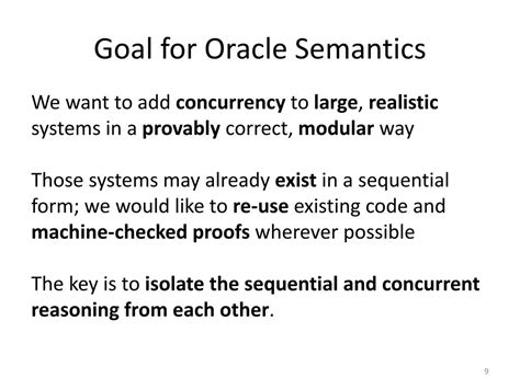 Ppt Oracle Semantics For Concurrent Separation Logic Powerpoint Presentation Id2376889