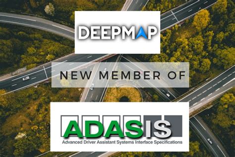 Deepmap Becomes Member Of Adasis Adasis Website