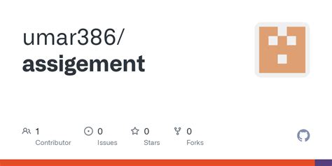 Github Umar386assigement