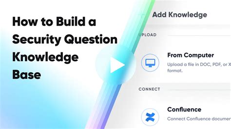 How To Build A Security Question Knowledge Base 1up Ai