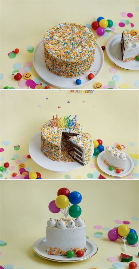 무지개 폭탄 케이크 1호 원모먼트