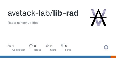 Github Avstack Lablib Rad Radar Sensor Utilities