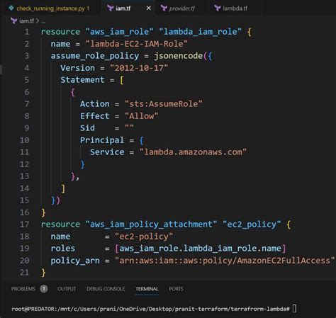 Integrating Aws Lambda With Terraform Geeksforgeeks