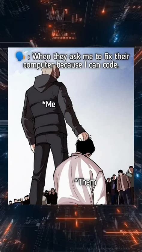 Programmer 🧑‍💻 Never Ask A Coder To Fix Your Computer 😂 Tag Your