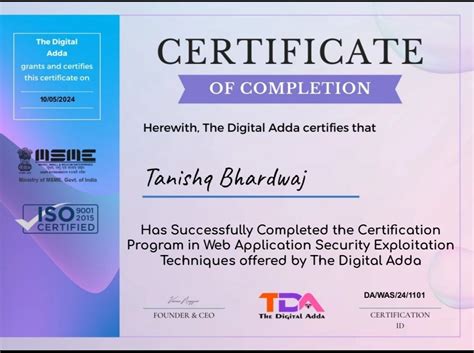 Tanishq Bhardwaj On Linkedin Websecurity Cybersecurity Digitaladda