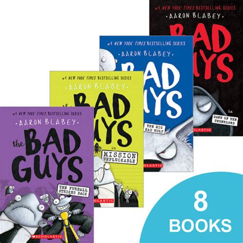 The Bad Guys Adventure Collection By Aaron Blabey Book Pack