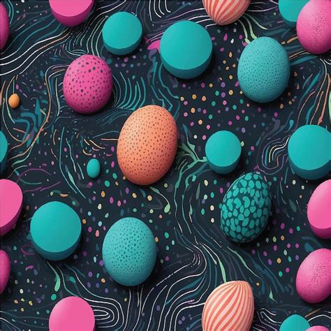 Abstract Endless Geometric Patterns Background Premium Ai Generated Vector