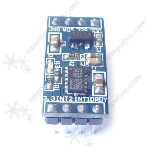 Lsm303 Triple Axis Accelerometer And Compass Module Open Impulseopen Impulse