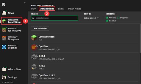 How To Change Your Minecraft Client Version On Java Edition Shockbyte