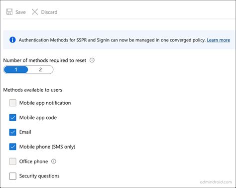 Migrate Mfa And Sspr Policies To Authentication Methods Policy In Microsoft Entra Id
