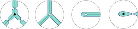 The Four Local Models Needed To Draw A Projection Of A Conjugate