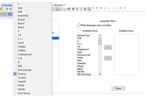 Fortran Language If Make Language Compact Is Checked · Issue 3566 · Notepad Plus Plusnotepad