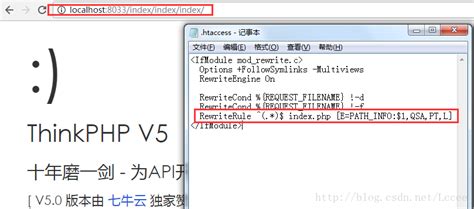 最新thinkphp v5在iis、nginx、apache下的安装过程、包含伪静态引起的错误 thinkphp apache fcgi csdn博客