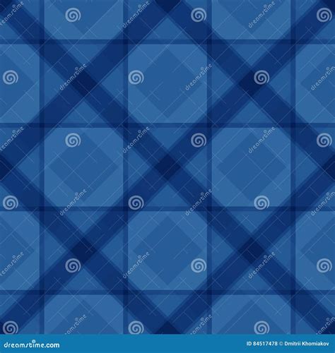 Vector Seamless Pattern Modern Stylish Texture Geometric Ornament Stock Illustration