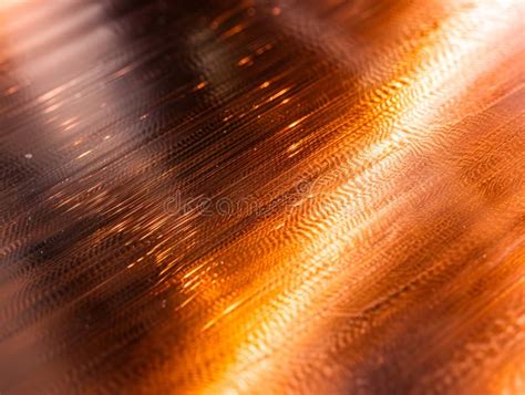 A Close Up Of A Copper Surface Stock Image Image Of Light Gold 316976345