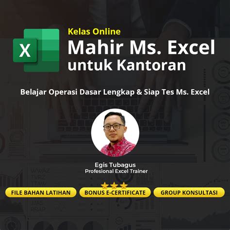 Video Belajar Excel Gratis Teddy Diego