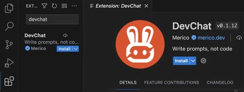 Devchat Vscode 插件安装配置指南 Jackmeng 博客园