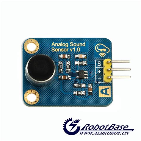 Arduino 声音传感器 Sound Detector 声音检测模块 模拟传感器 新品先知道 中创联盟 奥松机器人创客空间 Arduino