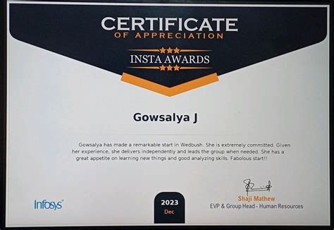 Gowsalya J On Linkedin Instaawards