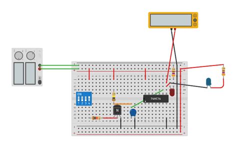 Circuit Design Funcionamiento Not Tinkercad