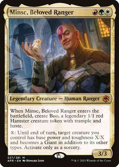 Minsc Beloved Ranger Price From Mtg Afr Ampersand Promos