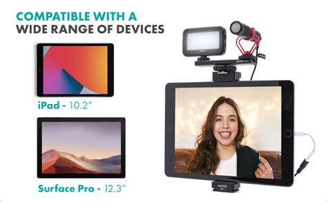 Movo Tablet Vlogging Kit For Ipad Ipad Vlogging Kit With