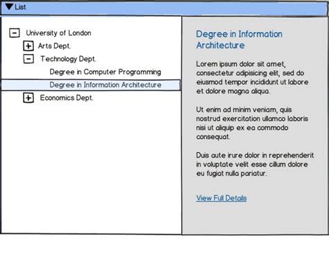 Hierarchy Preview Pane For Various Nested Elements User Experience Stack Exchange