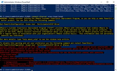 How To Connect Powercli To Vcenter And Run Basic Scripting