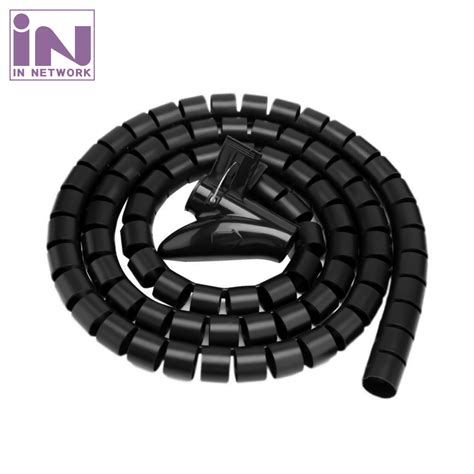 통신 네트워크 전문 솔루션 파이버마트 인네트워크 전선 보호 매직케이블 소 1 5m 블랙 In Mcbk20 Int239