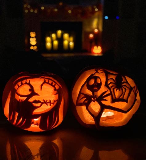 Jack And Sally From The Nightmare Before Christmas Nightmare Before