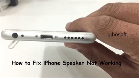 Iphone Speaker Not Working Easy Ways To Fix It